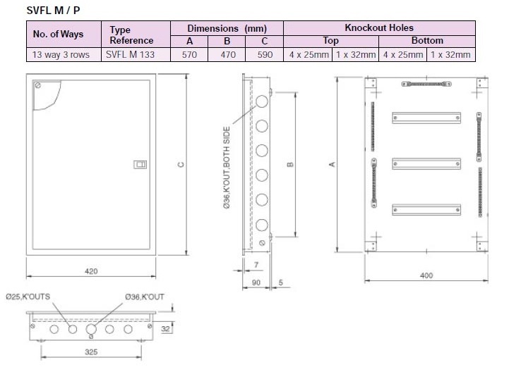 Buy ABB SVFLM133 13M x 3 Flexy DB at Best Price in India
