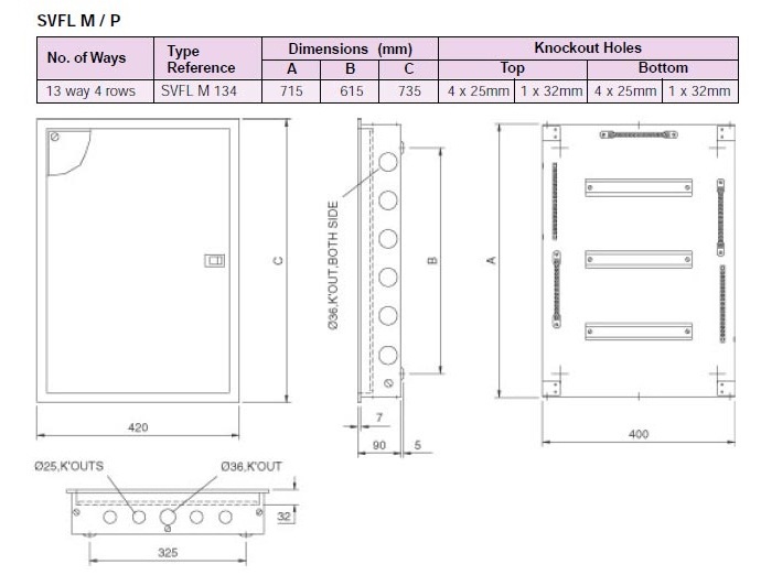 Buy ABB SVFLM134 13M x 4 Flexy DB at Best Price in India