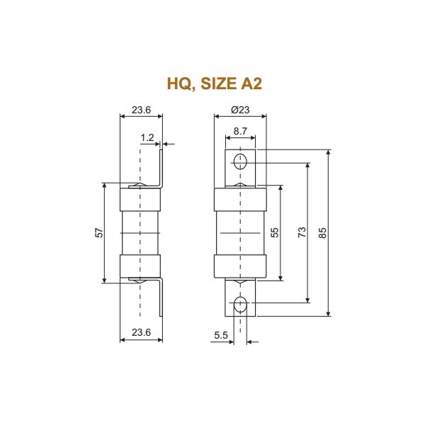 Buy Lauritz Knudsen HQ 16A HRC Fuses (Size A2) at Best Price in India