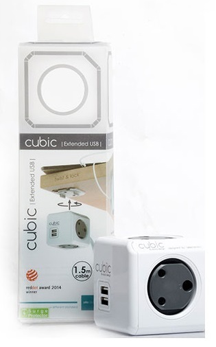 Buy Cubic Power Extension Box (with USB port) at Best Price in India