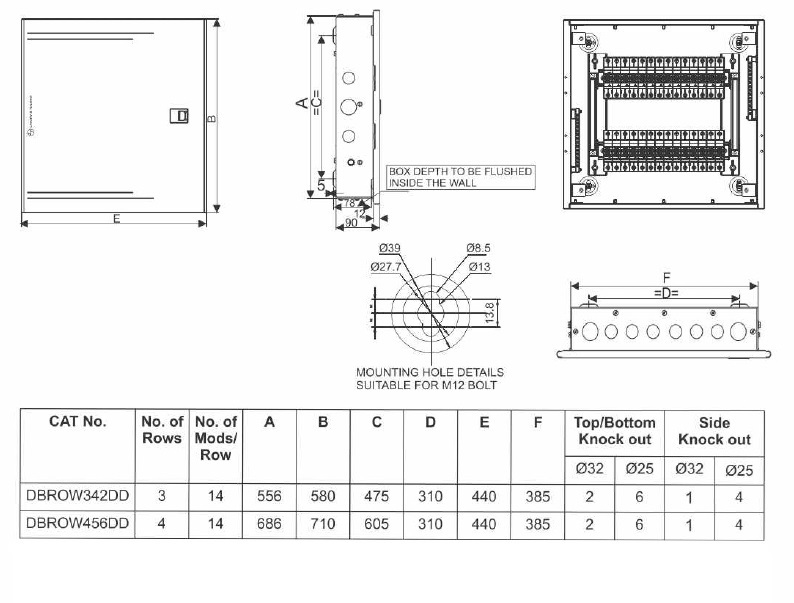 Buy Lauritz Knudsen DBROW456DD 14M x 4 Flexy DB Online at Low Price in ...