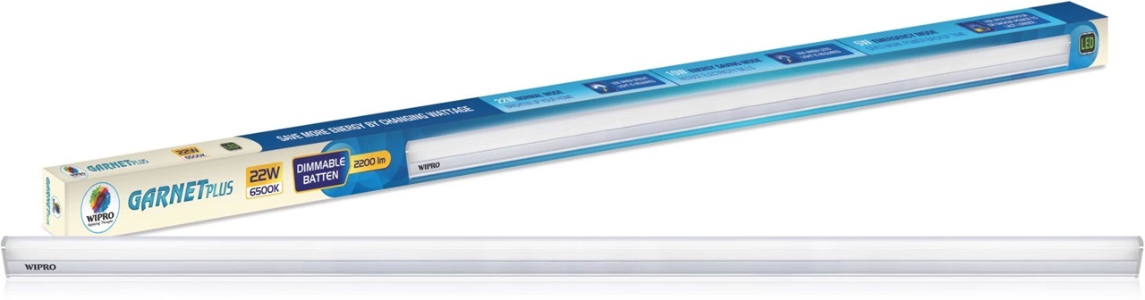 Buy Wipro Garnet Plus 22W 4ft Dimmable LED Batten online in India
