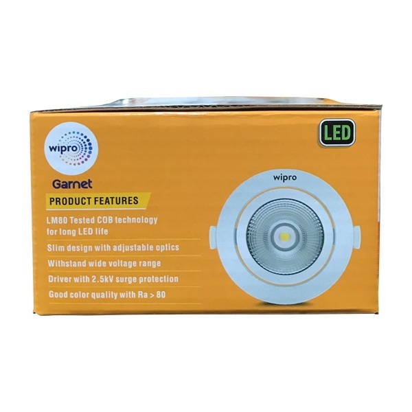 Buy Wipro Garnet 9W LED Slim COB at Best Price in India