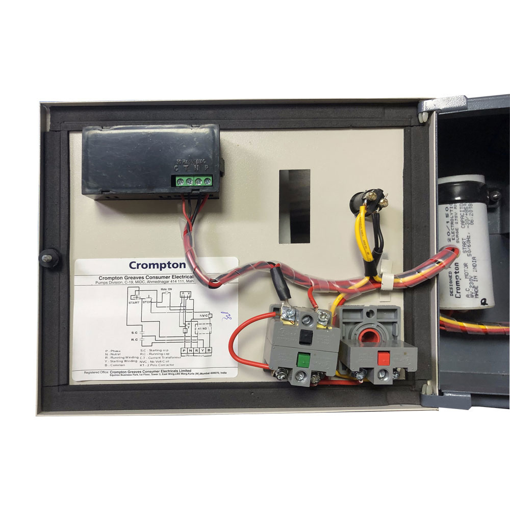 Buy Crompton 1 HP Mini Master Plus I Self Priming Monoset Pumps at Best ...