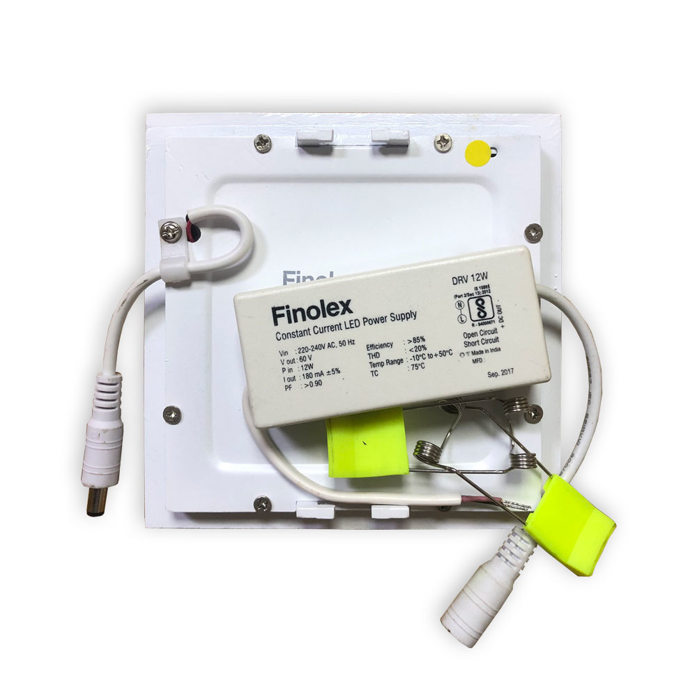 Buy Finolex 12W Square LED Slim Panel at Best Price in India