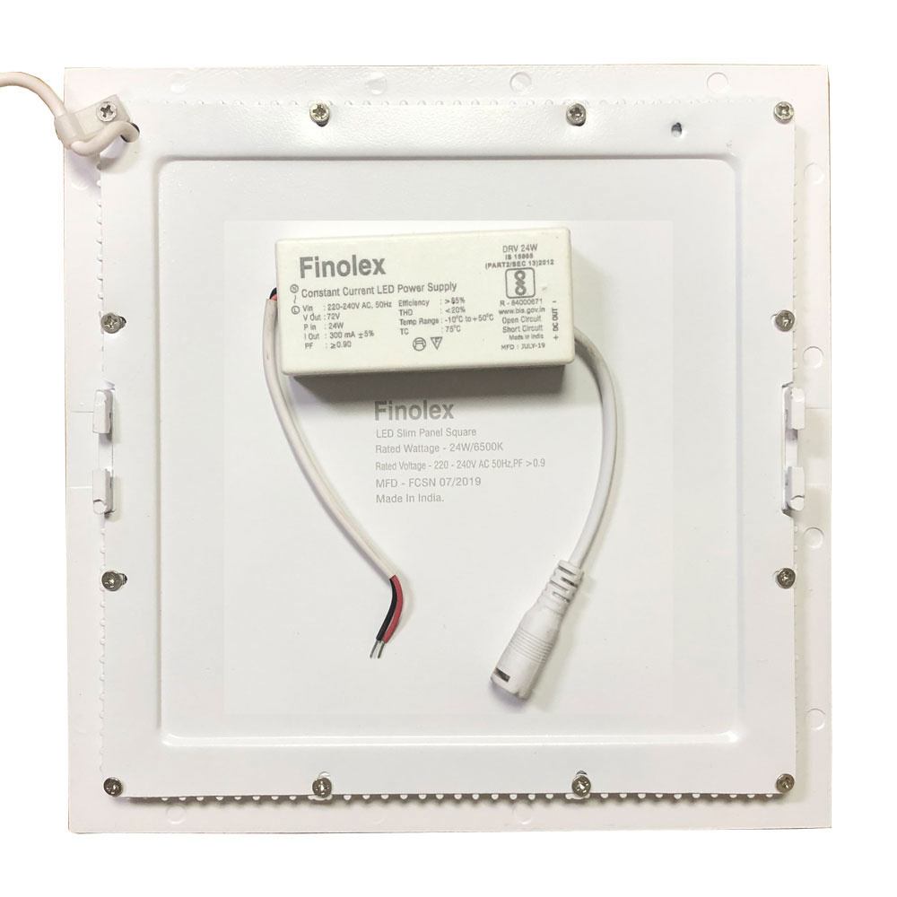 Buy Finolex 24W Square LED Slim Panel at Best Price in India