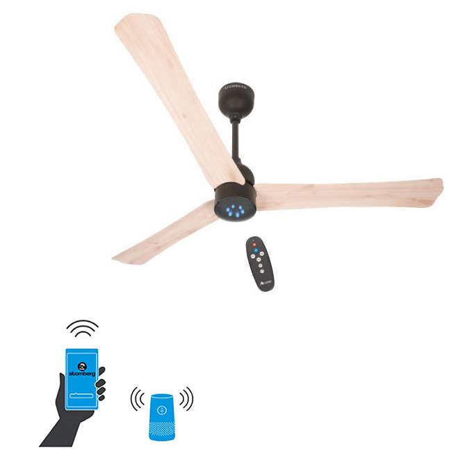 Buy Atomberg Renesa Smart Plus Wooden 48" BLDC Ceiling Fan Online at ...
