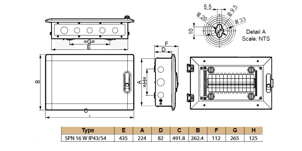 Buy Legrand 607713 16Way SPN DB at Best Price in India
