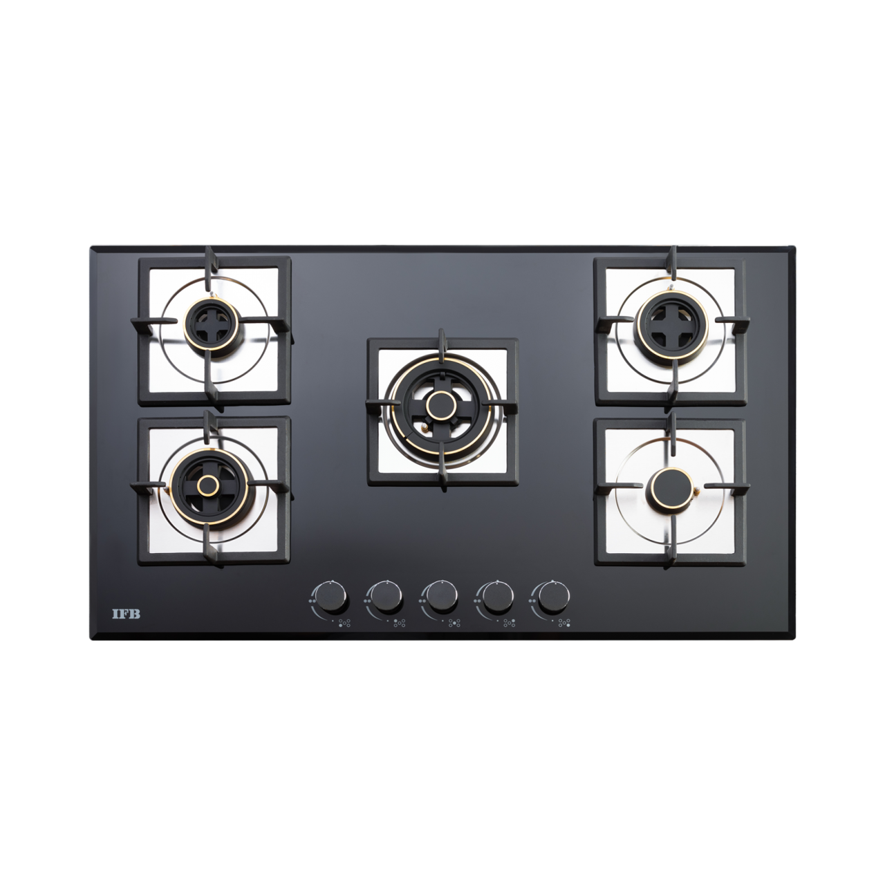 Buy IFB 90-GCI5B 5 Brass Burner Built In Hob Online at Low Price in India