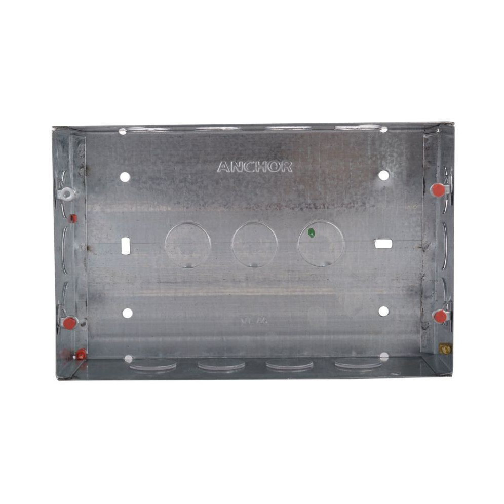 Buy Anchor 12 Module Electrical Metal Gang Box at Best Price in India