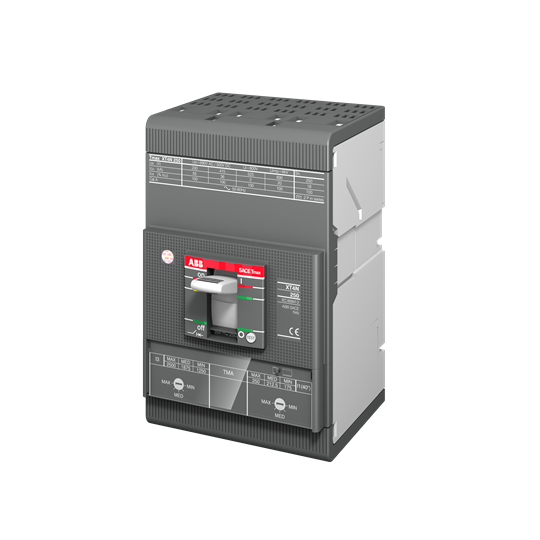 Buy ABB XT4 250 1SDA068090R1 200A 36kA 3 Pole MCCB at Best Price in India