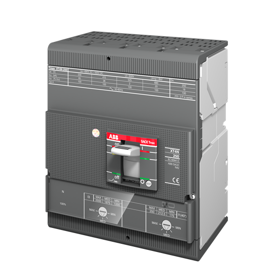 Buy ABB XT4 250 1SDA068109R1 200A 36kA 4 Pole MCCB at Best Price in India