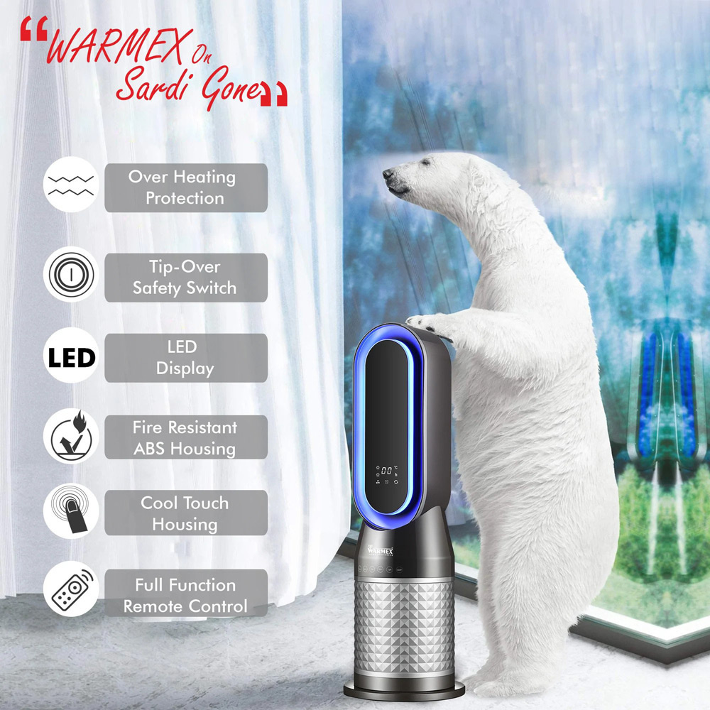 Buy Warmex B-PFH 2000 PTC Tower Heater Online at Low Price in India