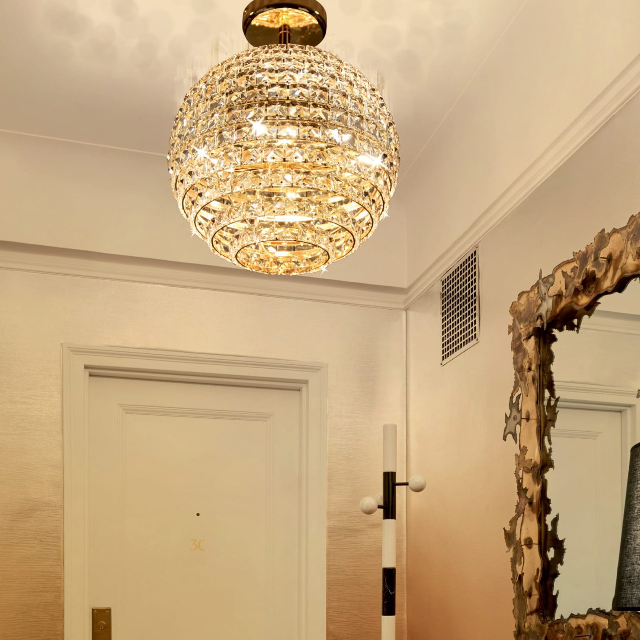 Buy Philips Allure 581843 G-9 (Bulb Base) French Gold Pendant ...