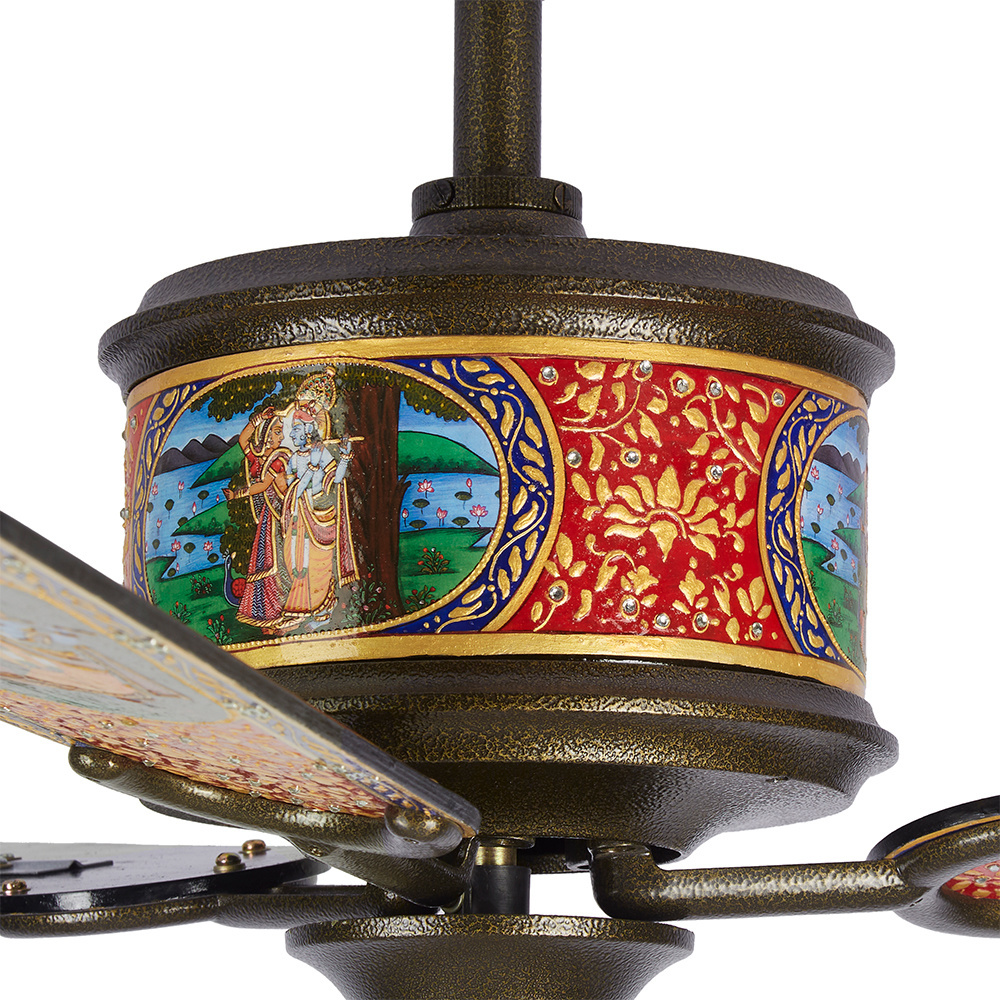 Buy The Fan Studio Monarch Handpainted 48" Luxury Ceiling Fan at Best ...