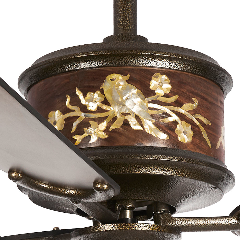 Buy The Fan Studio Monarch Mother Of Pearl 36" Luxury Ceiling Fan at ...